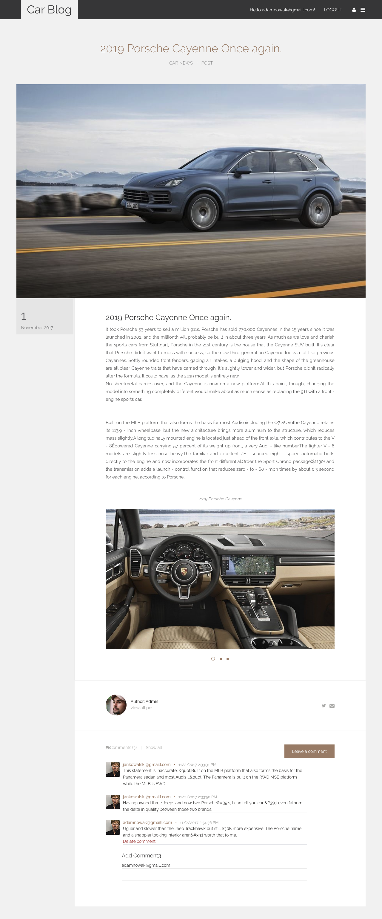Github Mieszkomakuchblogapp University Project Simple Web Blogging Application Created